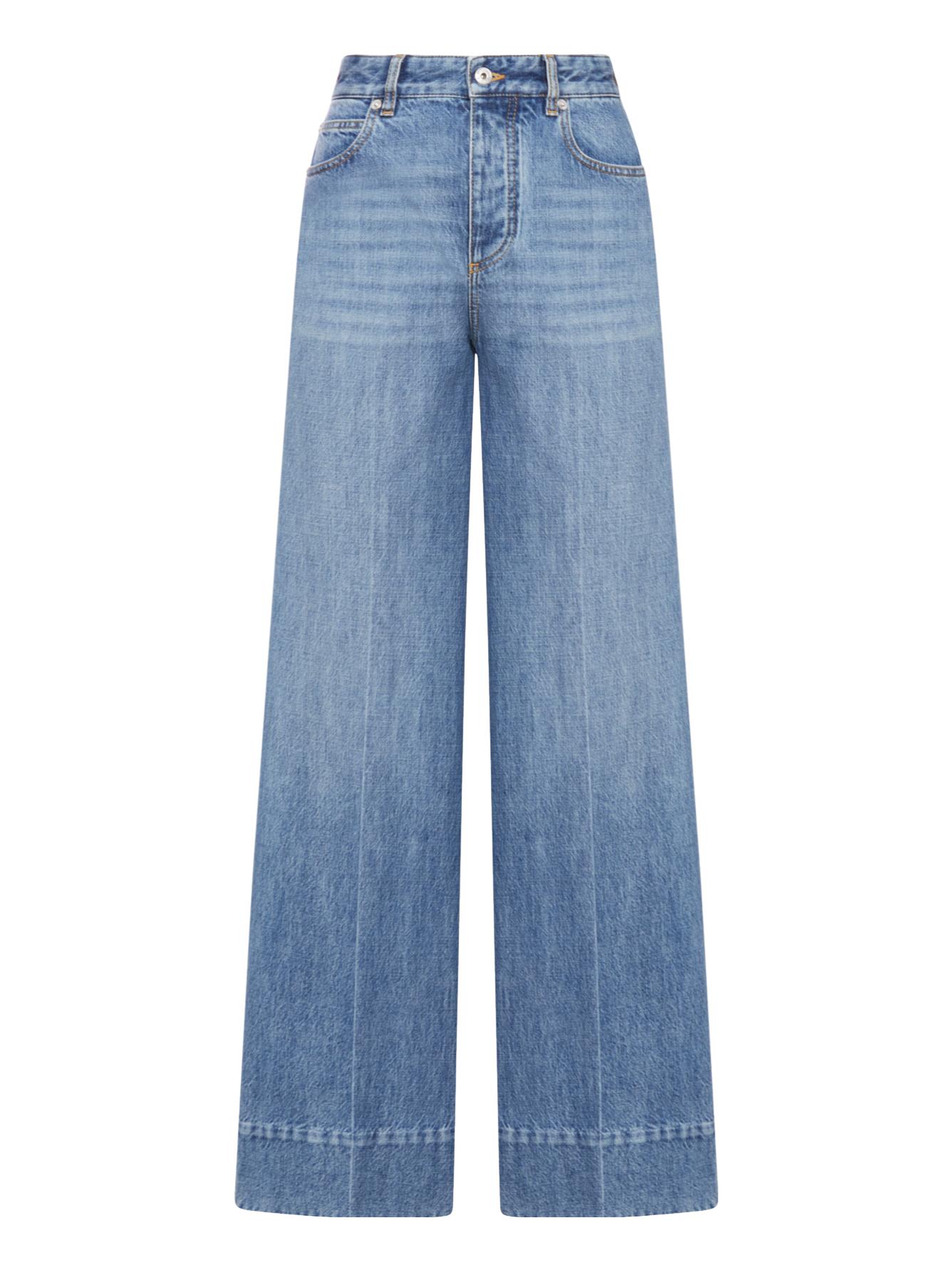 BOTTEGA VENETA Bottega Veneta Mid-Rise Palazzo Jeans